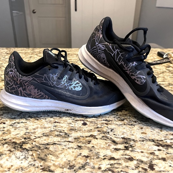 Nike | Shoes | Nike Downshifter Shoes 5y Black Used Normal Wear | Poshmark